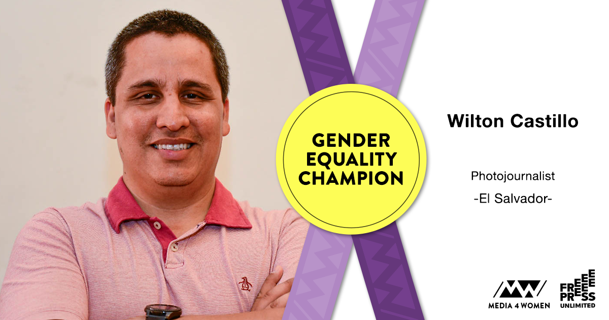 Gender Equality Champion 2020: Wilton Castillo | Free Press Unlimited